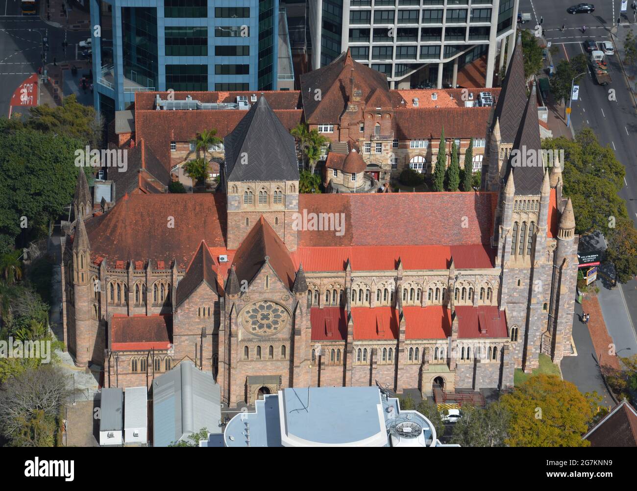 Brisbane anglican cathedral hi-res stock photography and images - Alamy