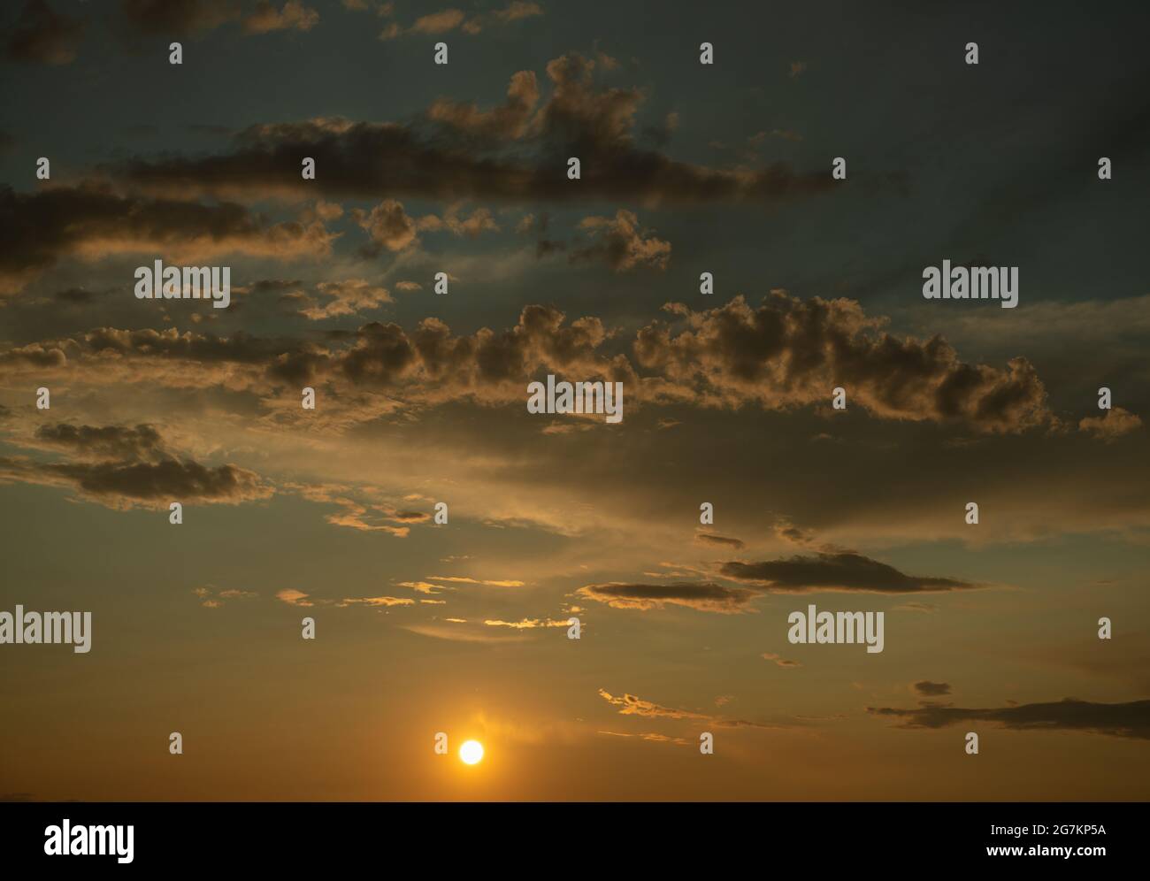 SunSet, Sun Rays, beautiful light Stock Photo - Alamy