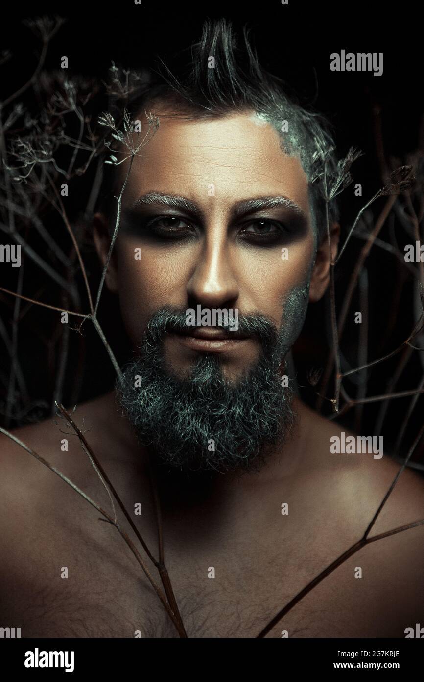 creative man portrait Stock Photo - Alamy