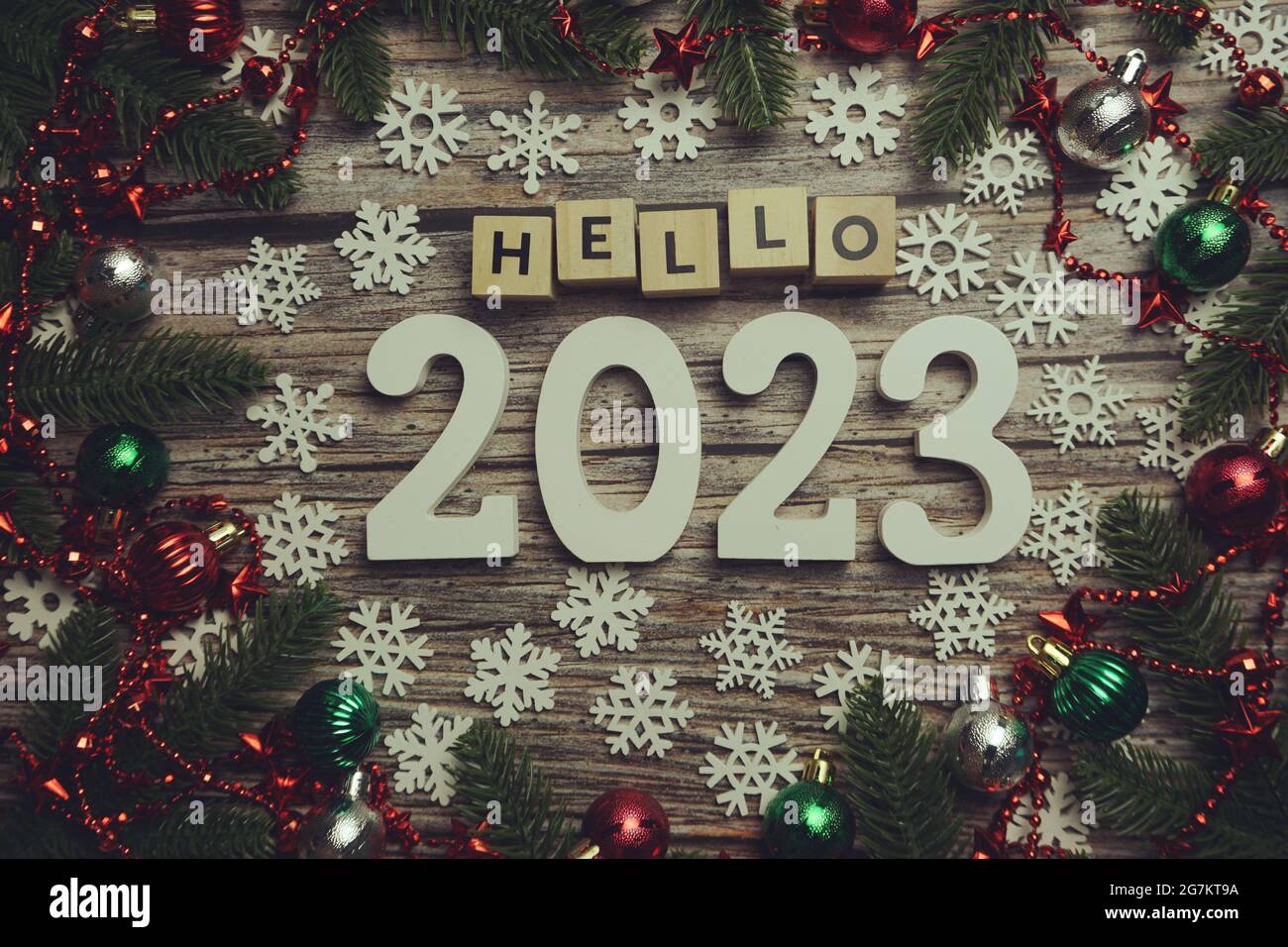 Hello 2023 hi-res stock photography and images - Alamy