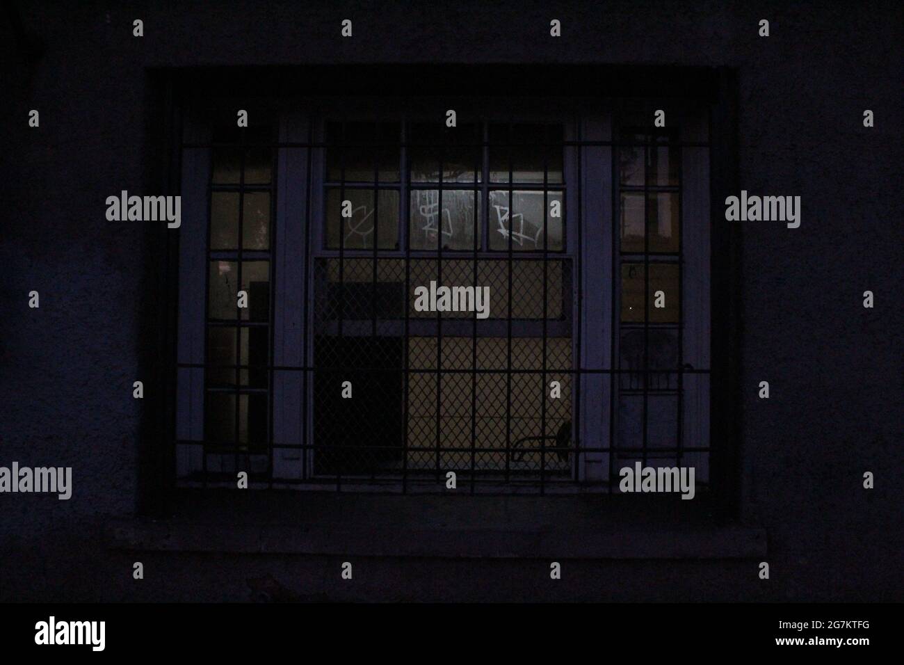 Dark window found in hi-res stock photography and images - Alamy