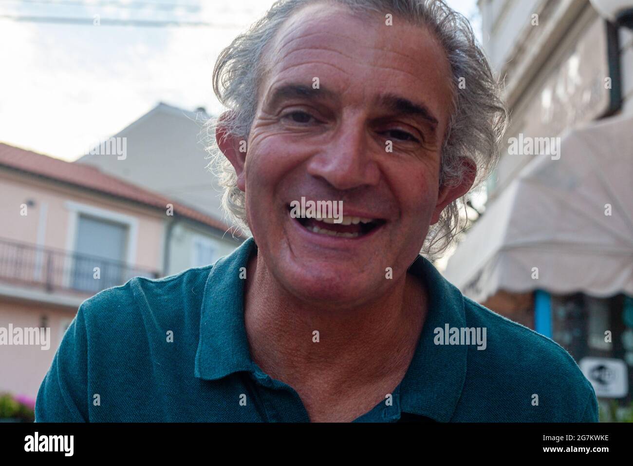 Portrait of a senior Italian male outdoors Stock Photo - Alamy