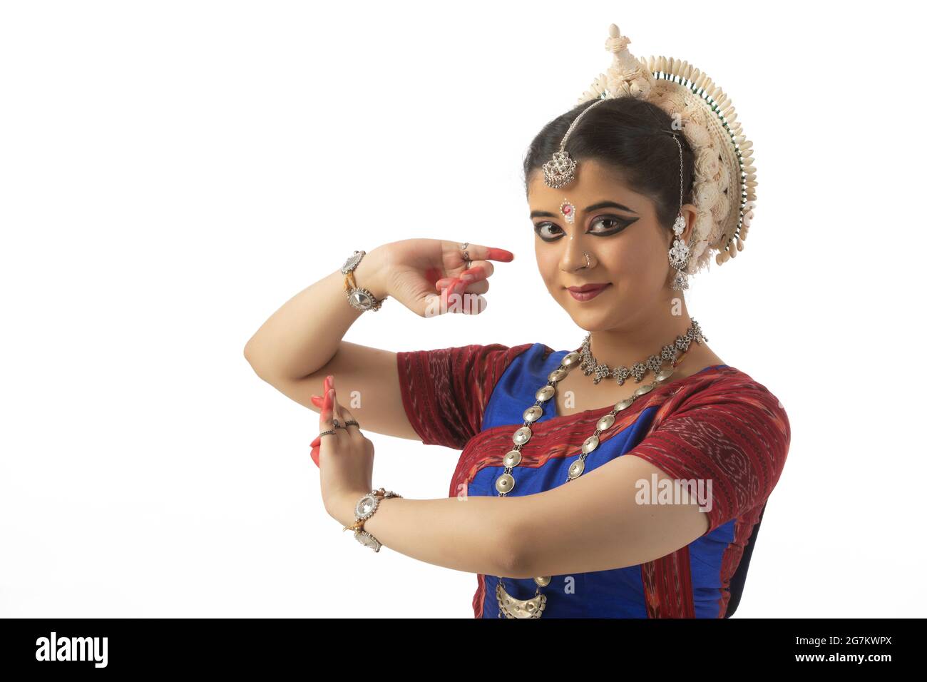 Female dancer performing indian traditional Cut Out Stock Images ...
