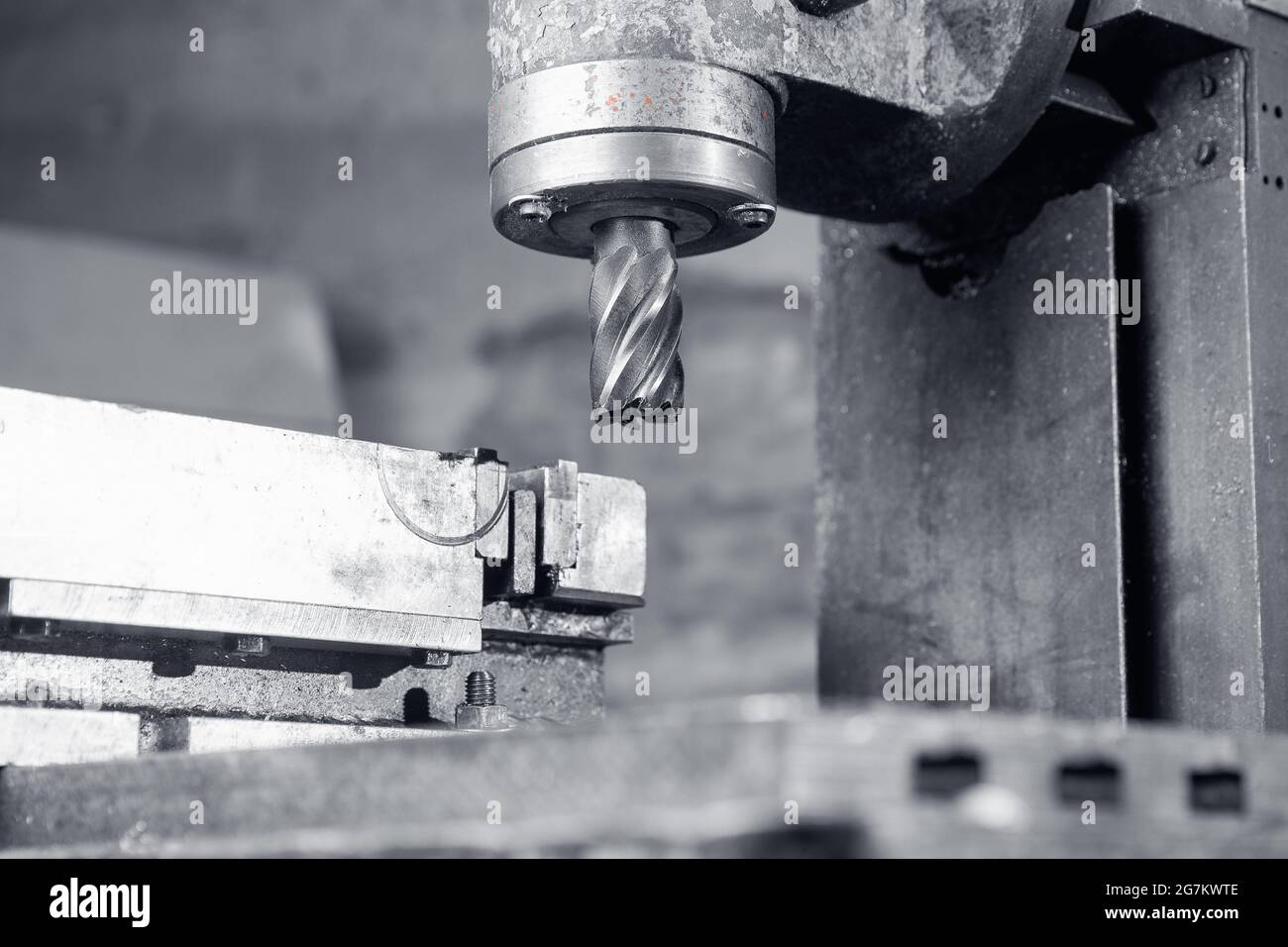 Automatic cutting tool metal hi-res stock photography and images - Alamy