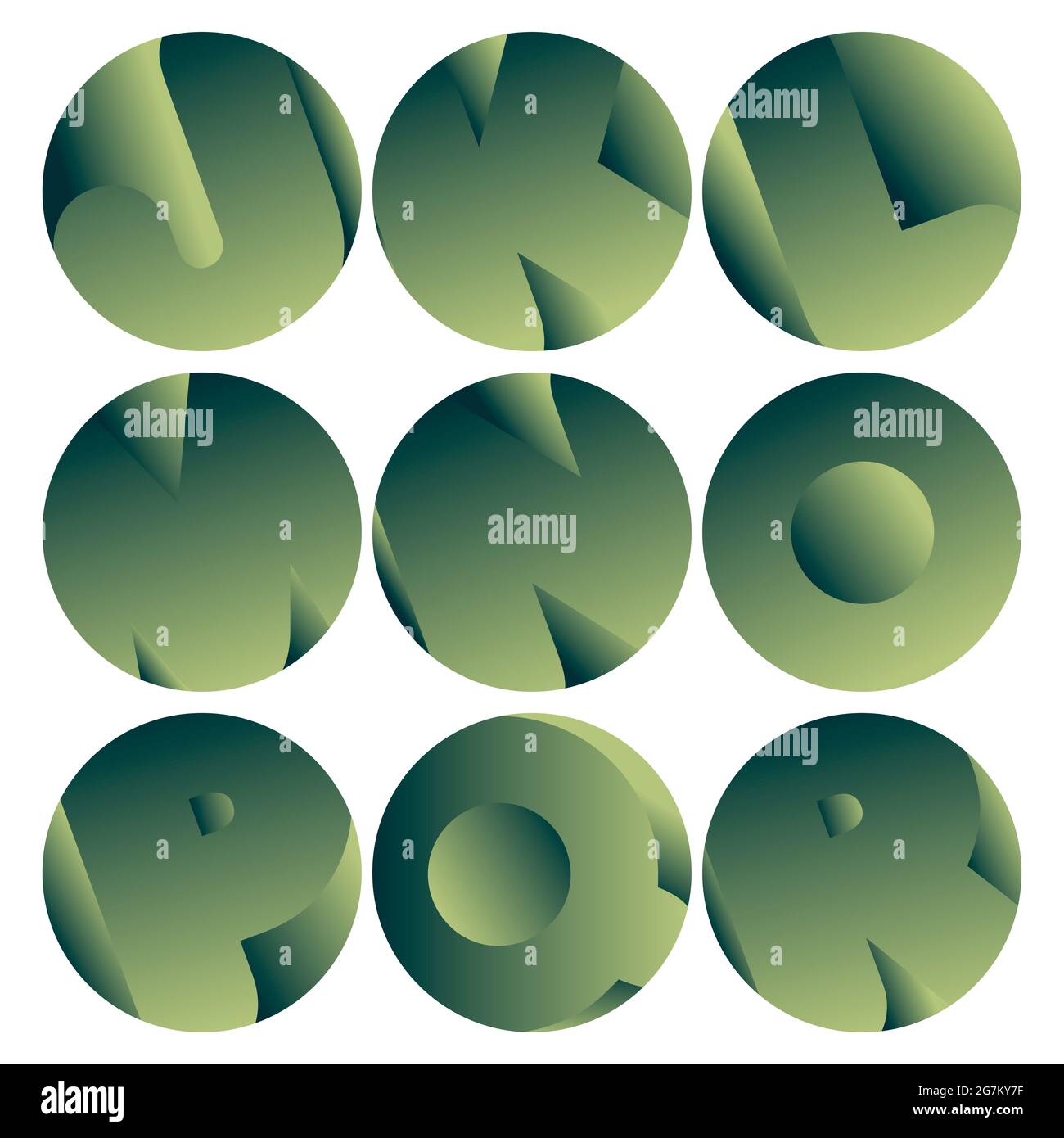 Set of alphabet buttons Stock Photo - Alamy