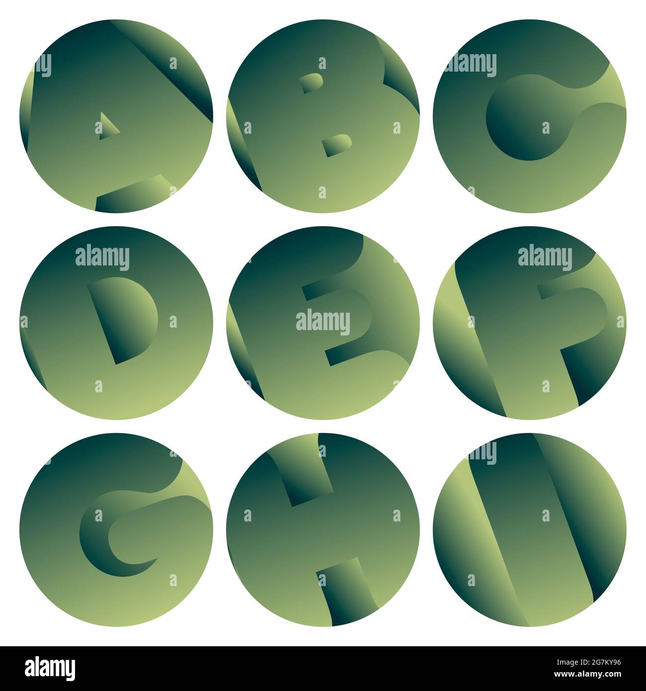 Vector set buttons symbol hi-res stock photography and images - Alamy