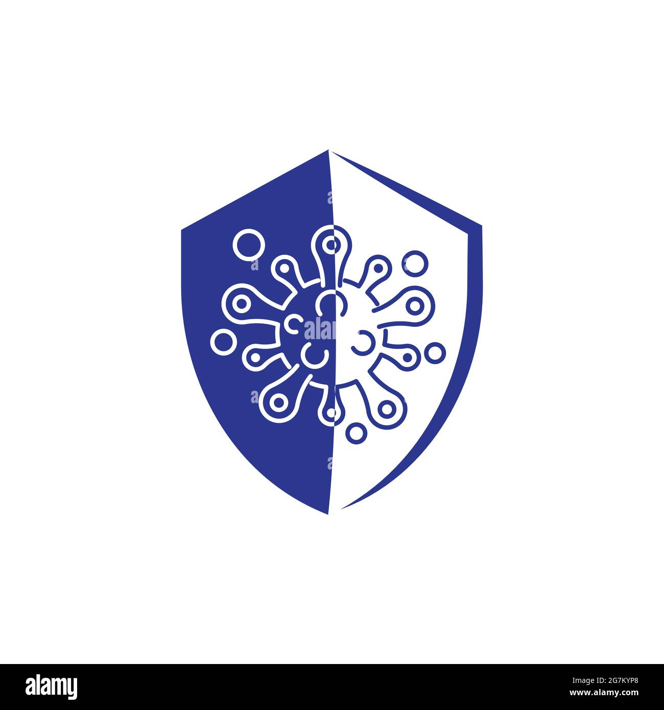 Virus vector illustration icon template design Stock Vector Image & Art ...