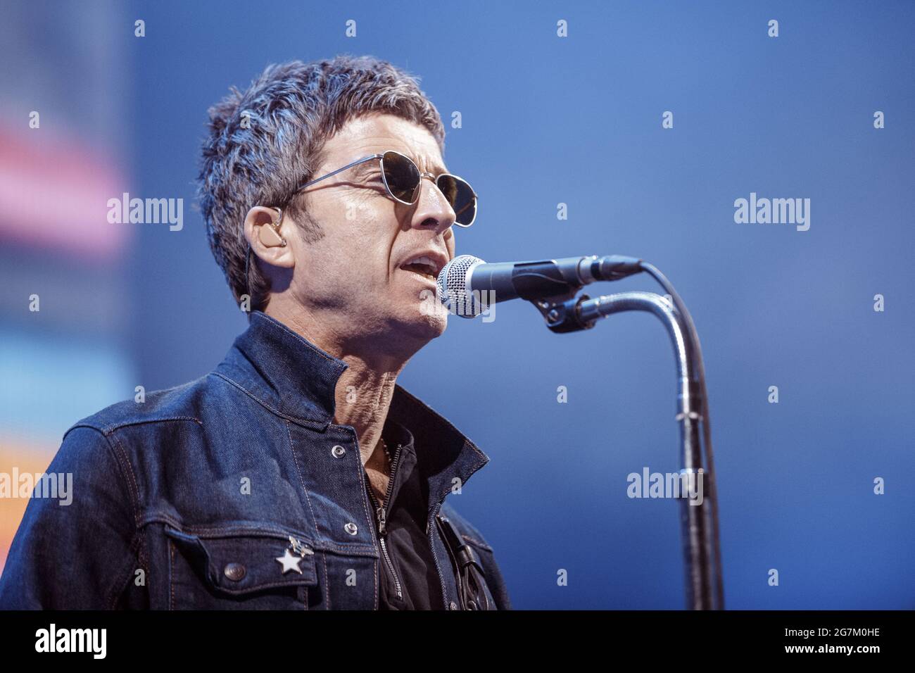 Roskilde, Denmark. July 06th, 2019. The English musician, singer and ...