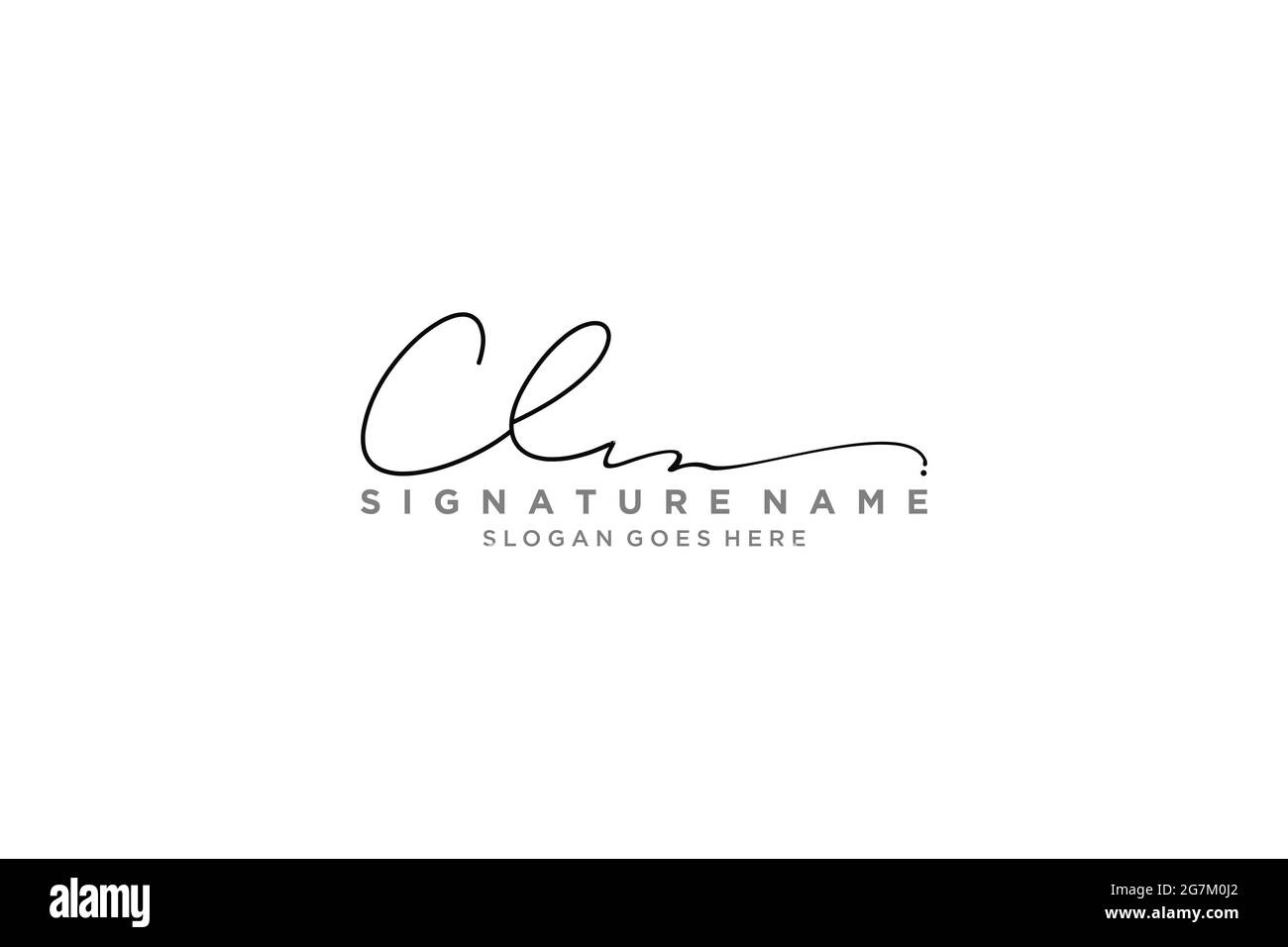 CL Letter Signature Logo Template elegant design logo Sign Symbol ...