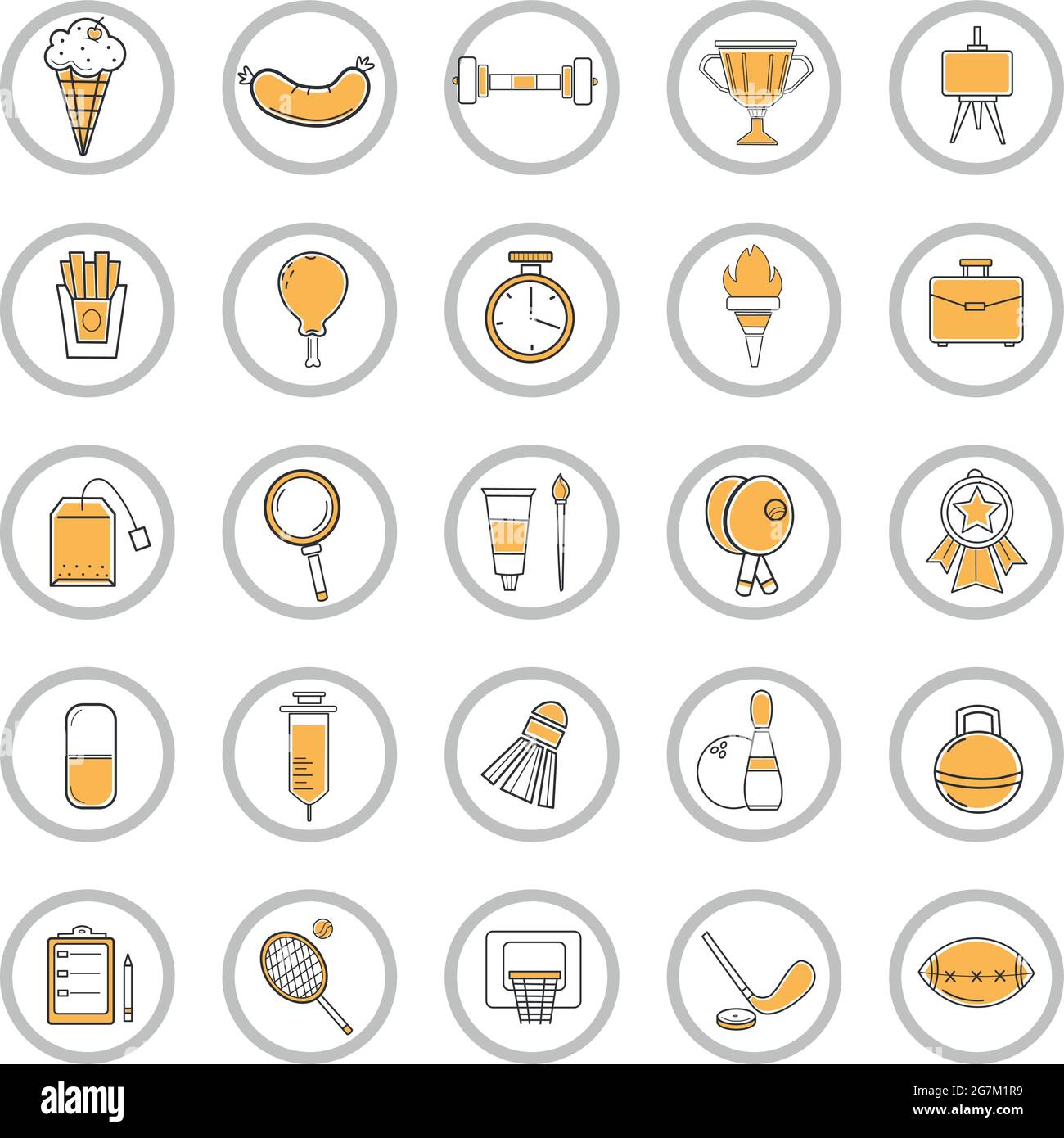 Outline various topics hi-res stock photography and images - Alamy