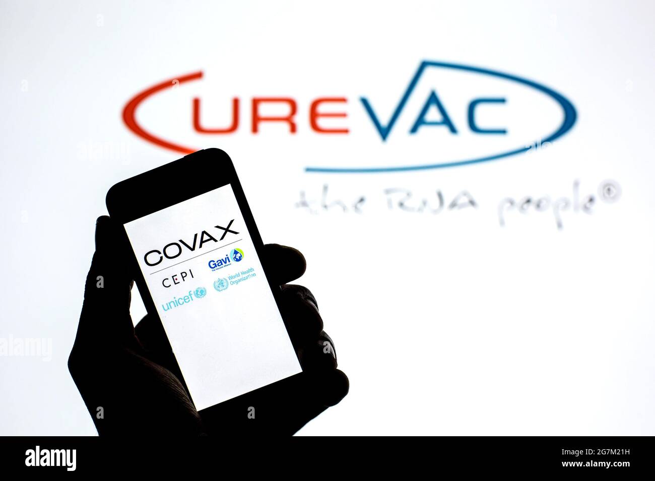 Curevac company logo hi-res stock photography and images - Alamy