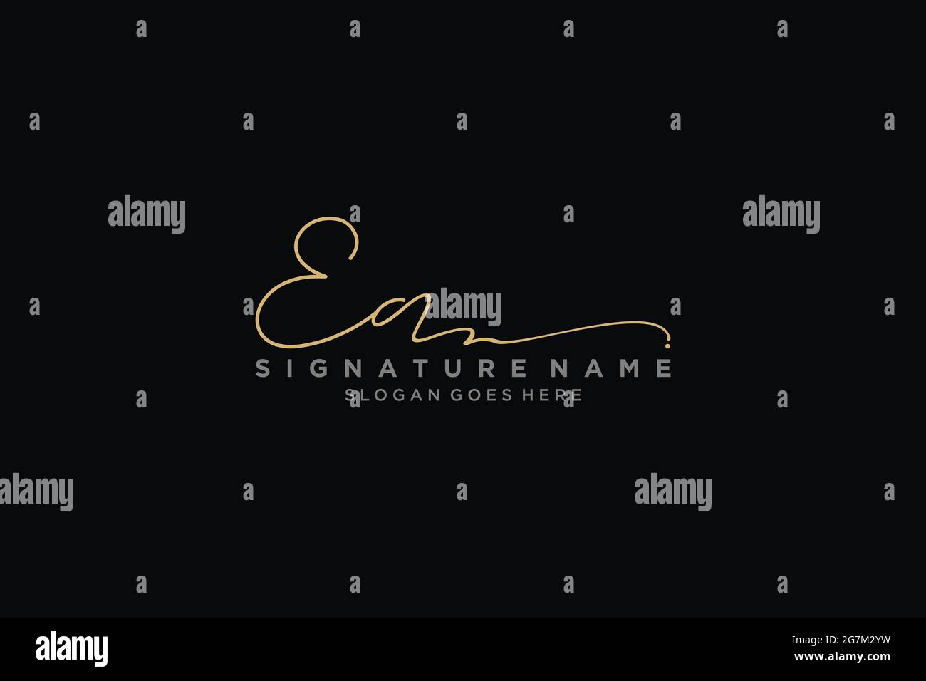 Ea signature hi-res stock photography and images - Alamy