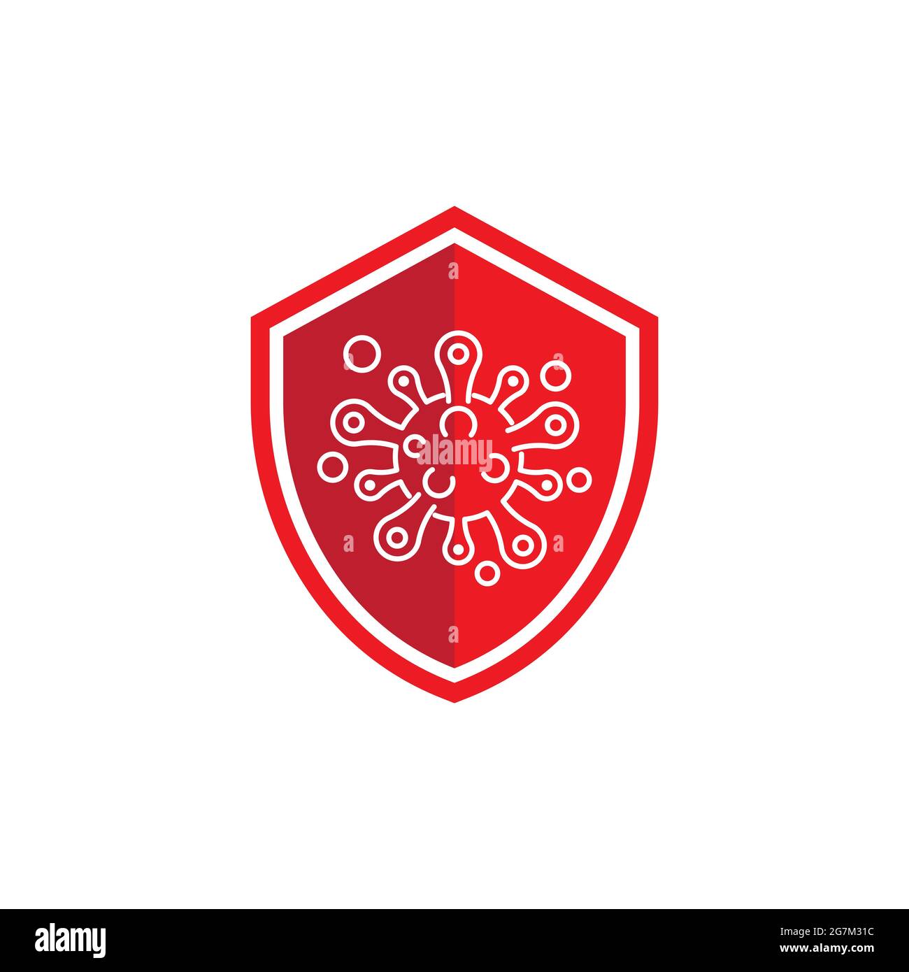 Virus vector illustration icon template design Stock Vector Image & Art ...