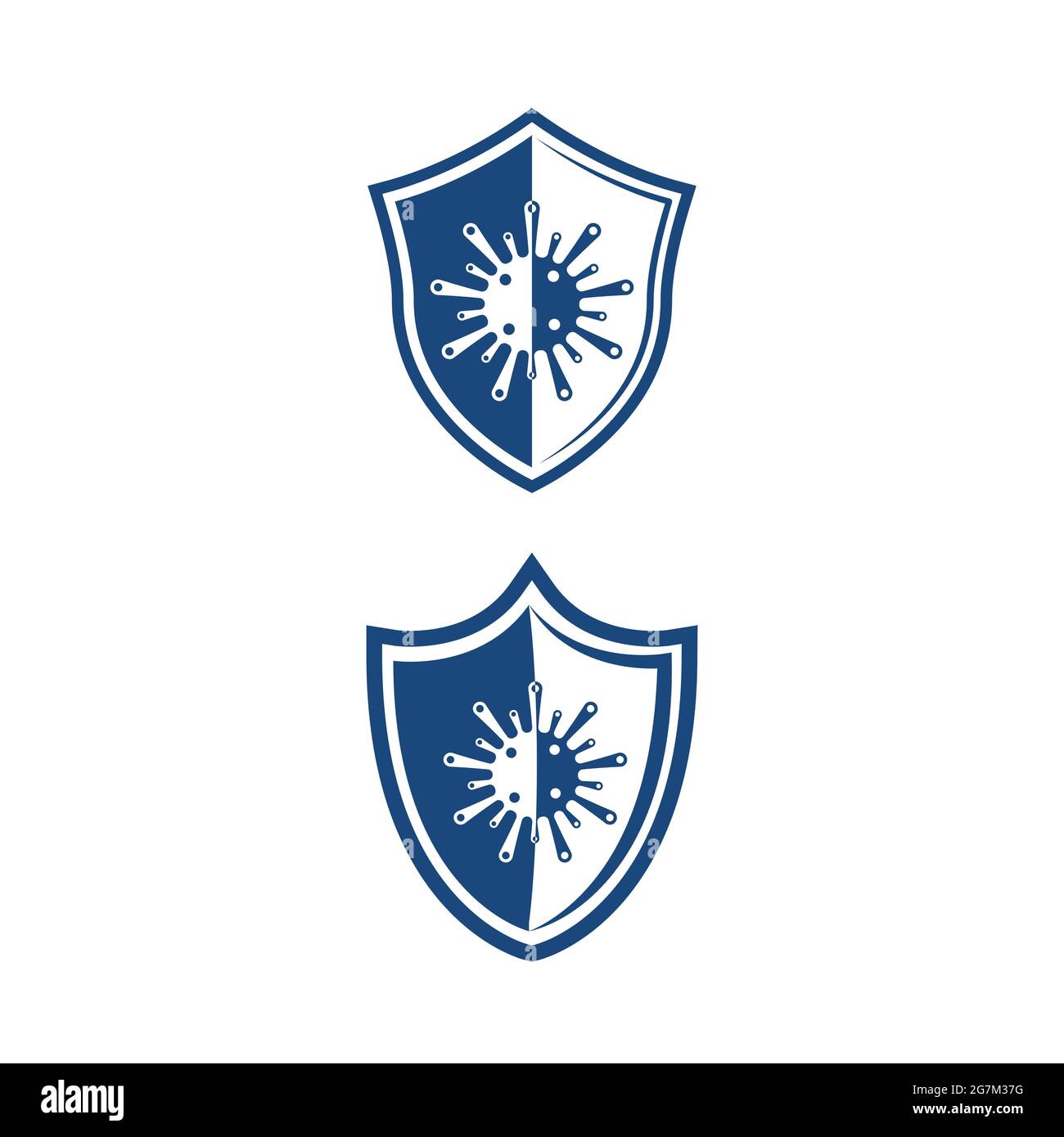 Virus vector illustration icon template design Stock Vector Image & Art ...