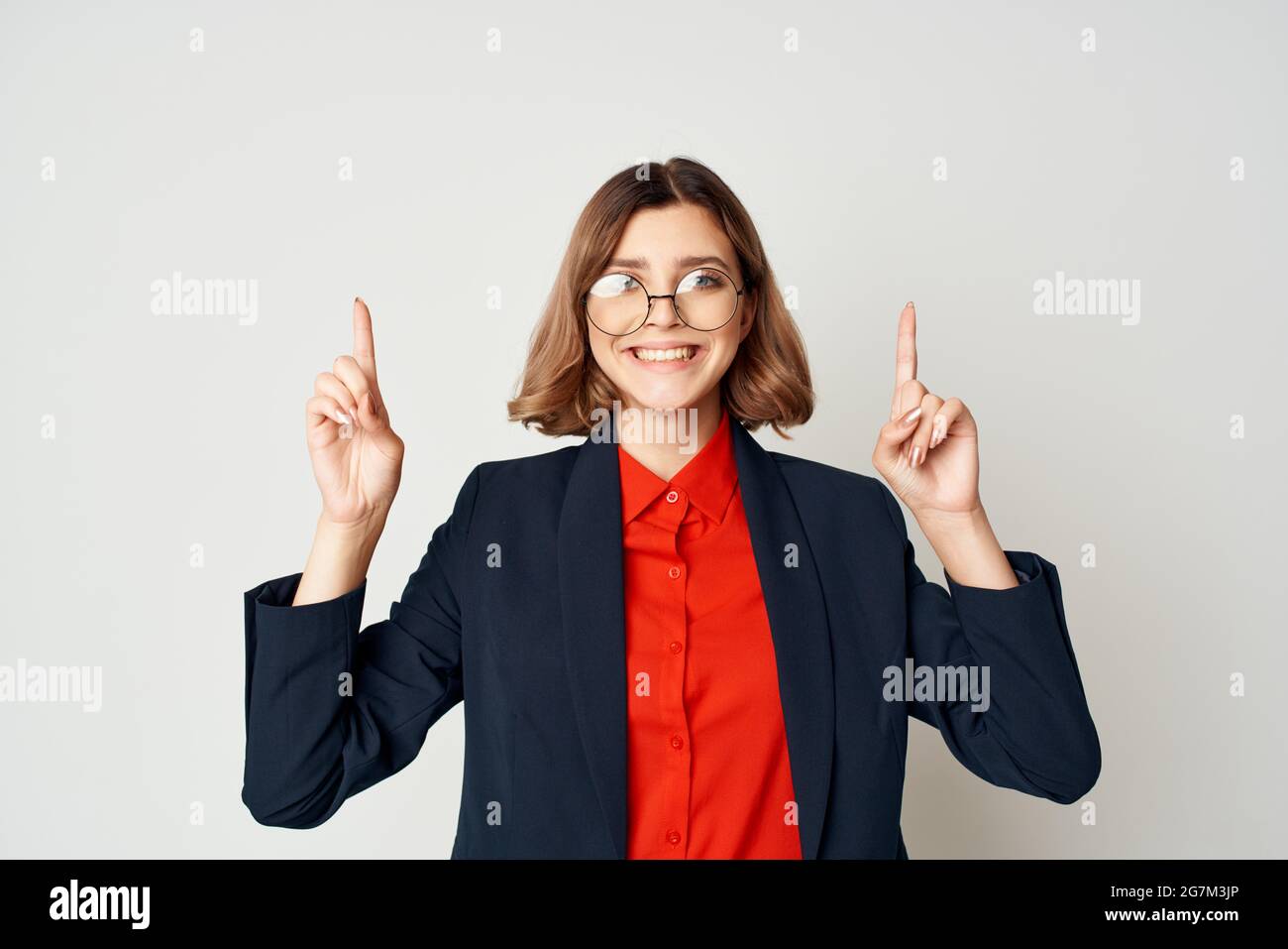 Business woman in manager suit office work secretary Professional Stock ...