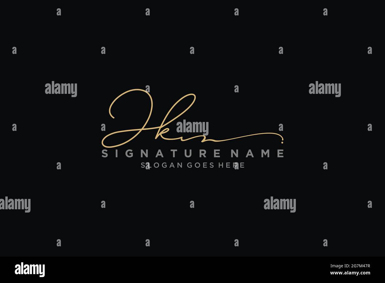 JK Letter Signature Logo Template elegant design logo Sign Symbol ...