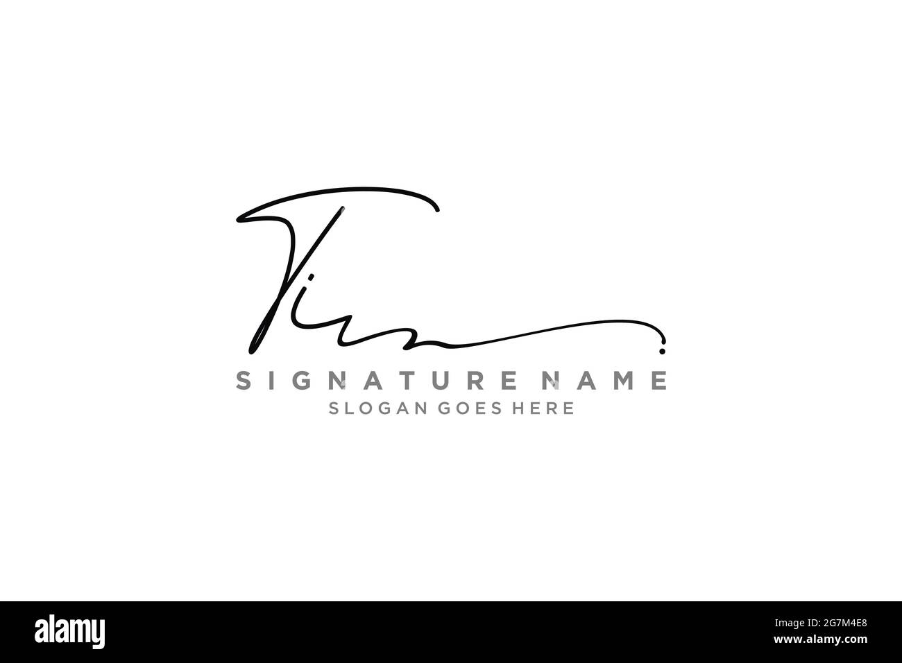 TI Letter Signature Logo Template elegant design logo Sign Symbol ...