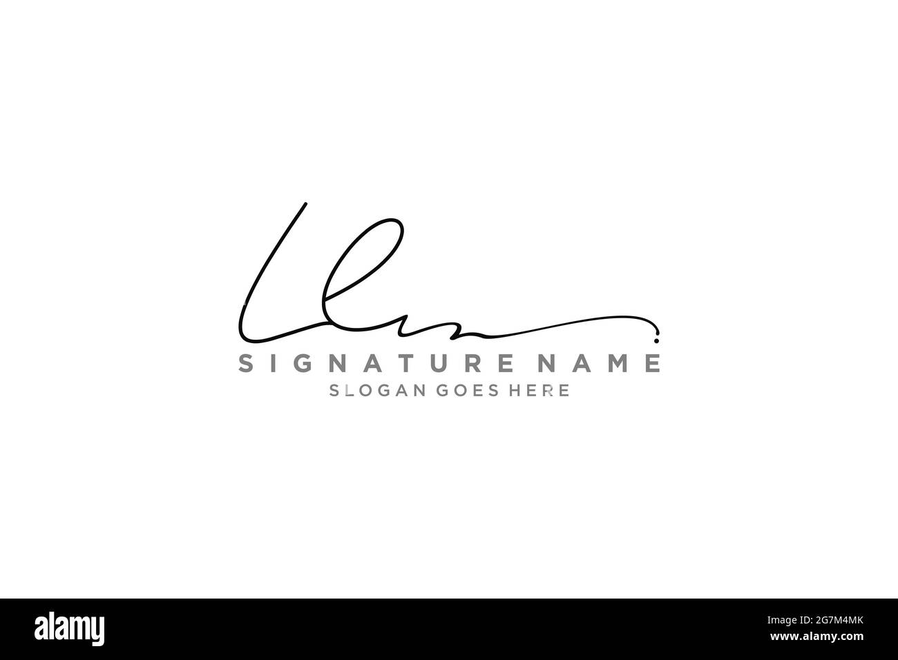 LL Letter Signature Logo Template elegant design logo Sign Symbol ...