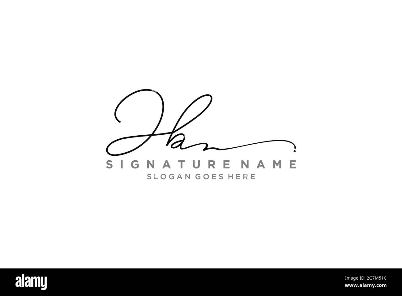 JB Letter Signature Logo Template elegant design logo Sign Symbol ...