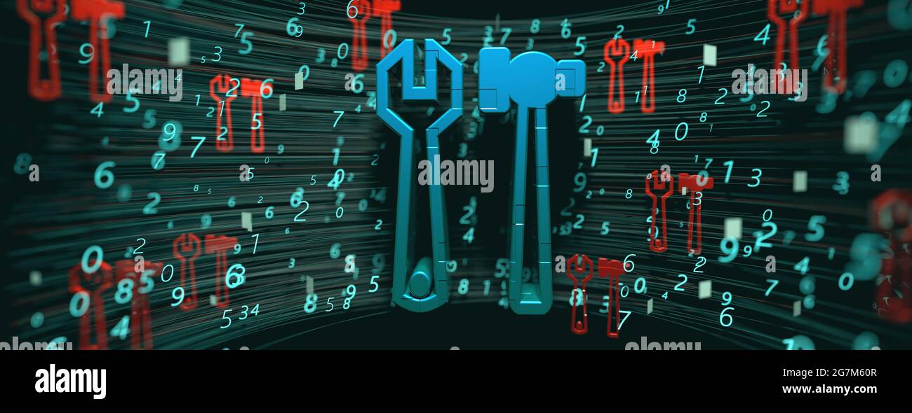 Abstract technology business and internet template background.Technical ...