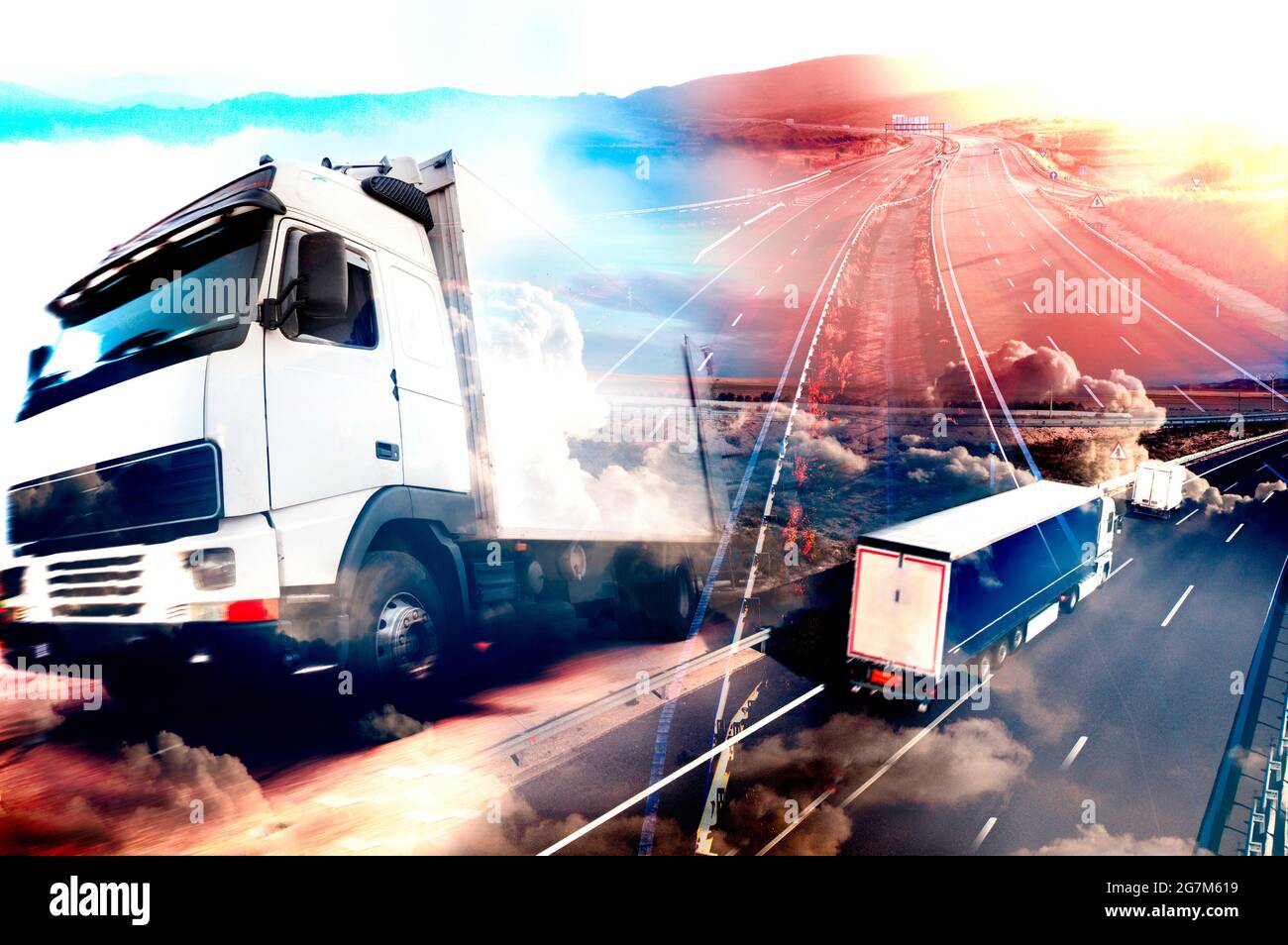 Fast transport lorry hi-res stock photography and images - Alamy