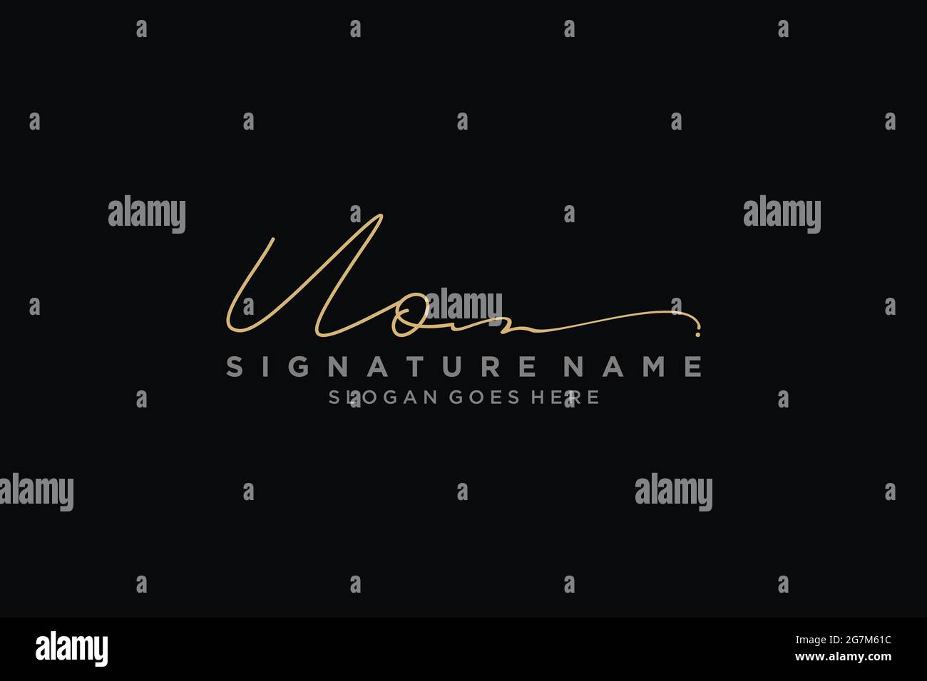 UO Letter Signature Logo Template elegant design logo Sign Symbol ...