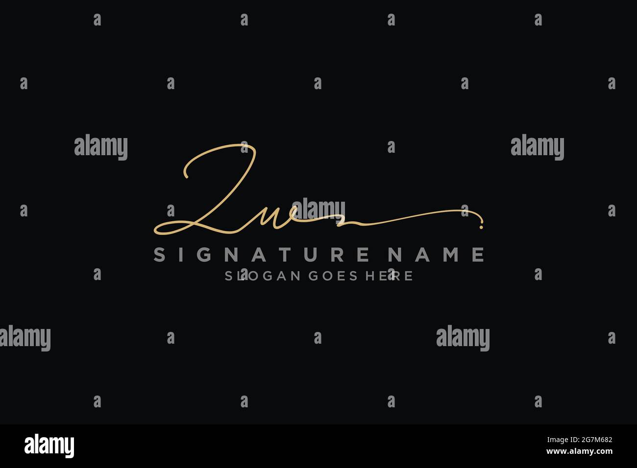 Zw logo vector vectors hi-res stock photography and images - Alamy