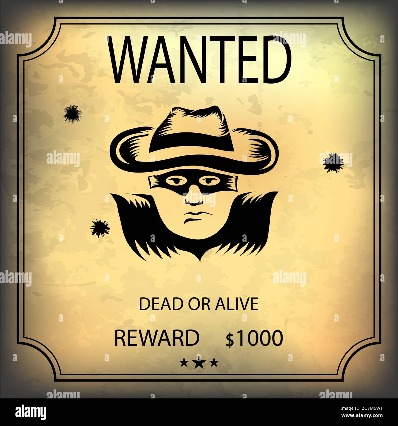 Wanted for murder poster hi-res stock photography and images - Alamy