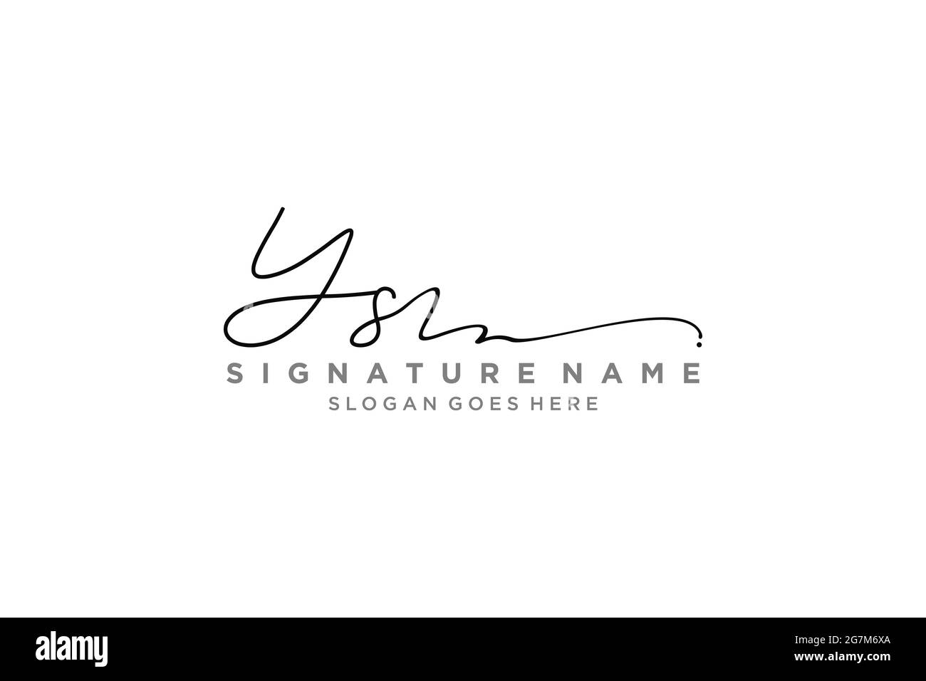 YS Letter Signature Logo Template elegant design logo Sign Symbol template vector icon Stock ...