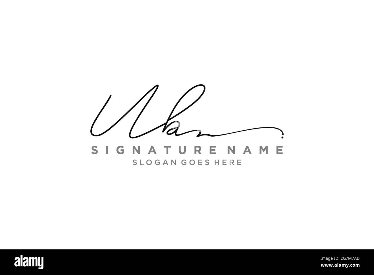 UB Letter Signature Logo Template elegant design logo Sign Symbol ...