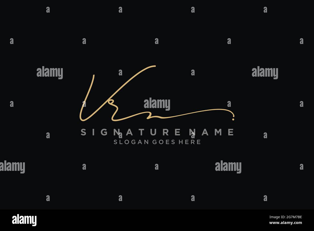 VR Letter Signature Logo Template elegant design logo Sign Symbol ...