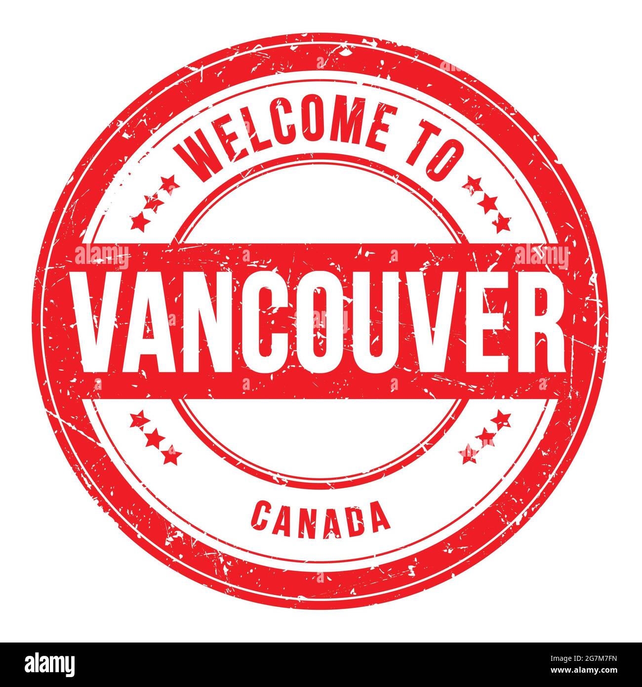 Welcome to vancouver sign Cut Out Stock Images & Pictures - Alamy
