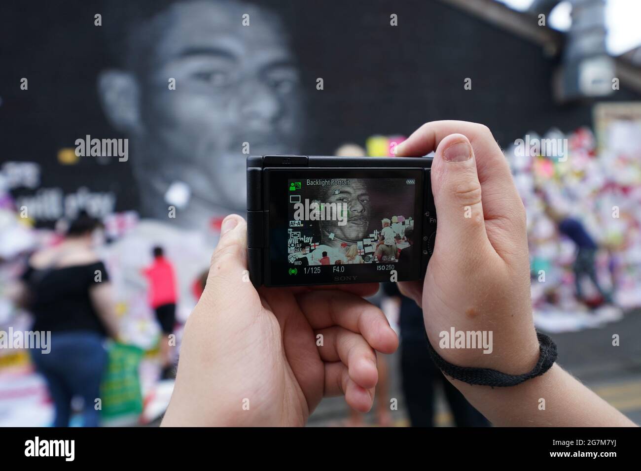 Marcus rashford graffiti hi-res stock photography and images - Alamy