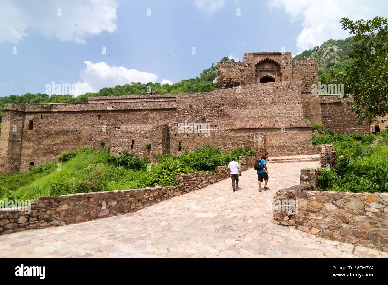 Bhangarh Fort in Rundh Bhangarh, Rajasthan, India during daylight Stock ...