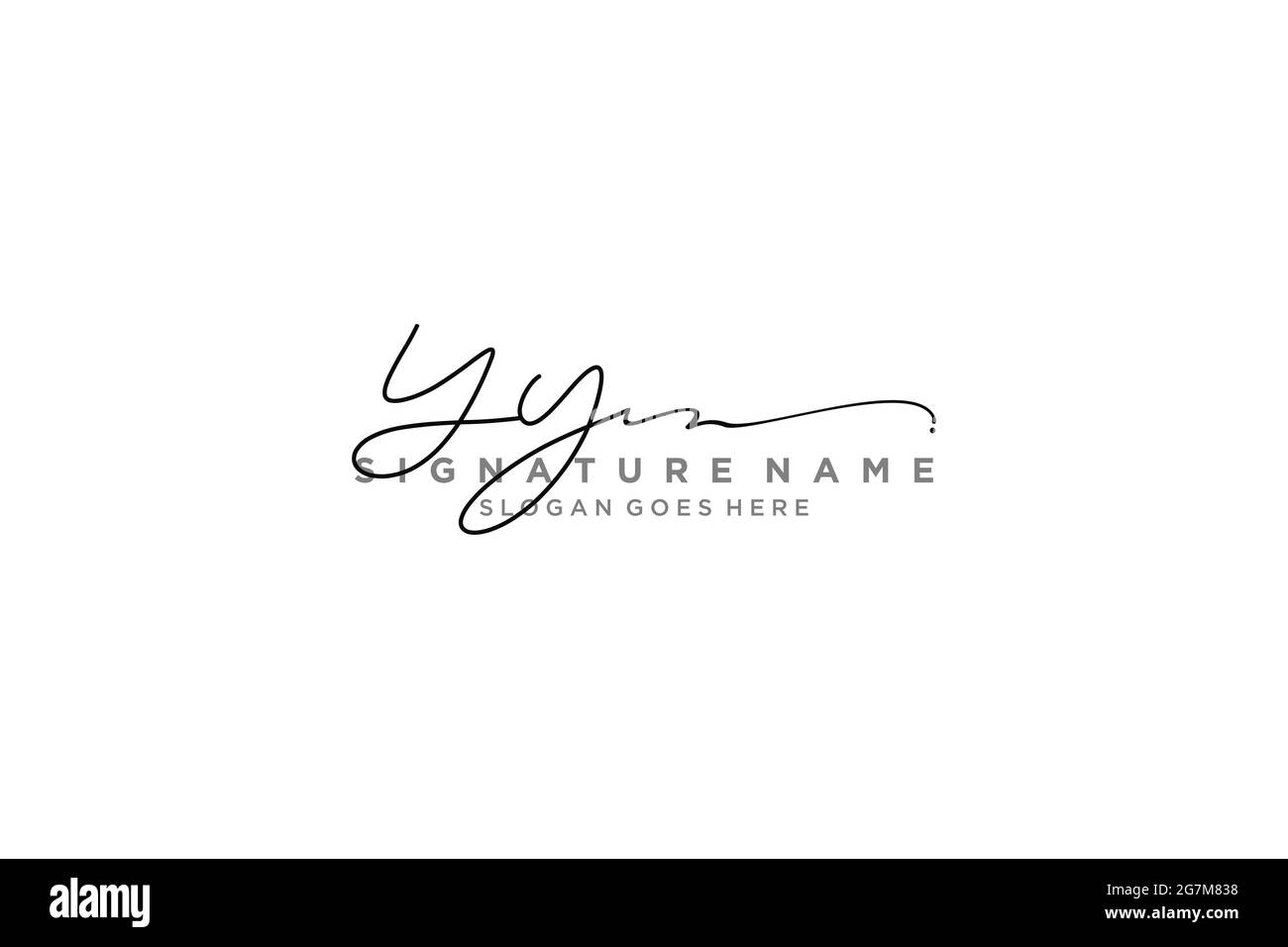 YY Letter Signature Logo Template elegant design logo Sign Symbol ...
