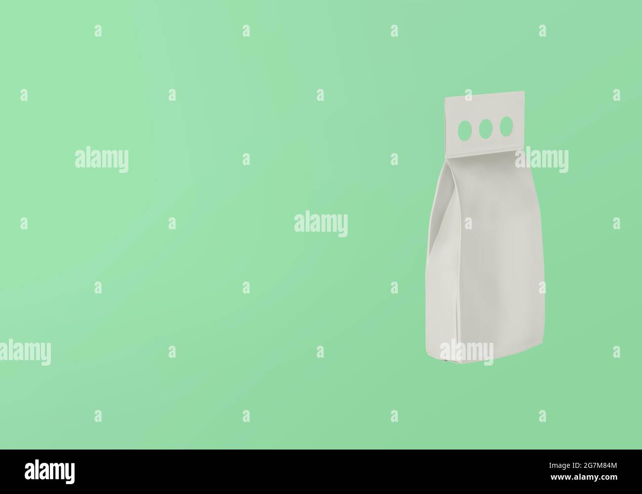 powder products foil package isolated on solid color Stock Photo - Alamy