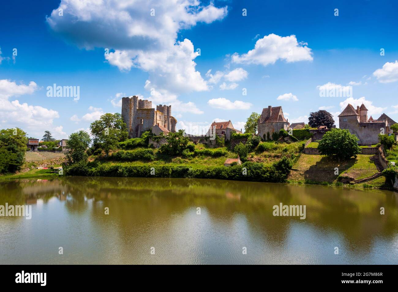 Bourbon l'Archambault labeled Small City of Character, view on the ...