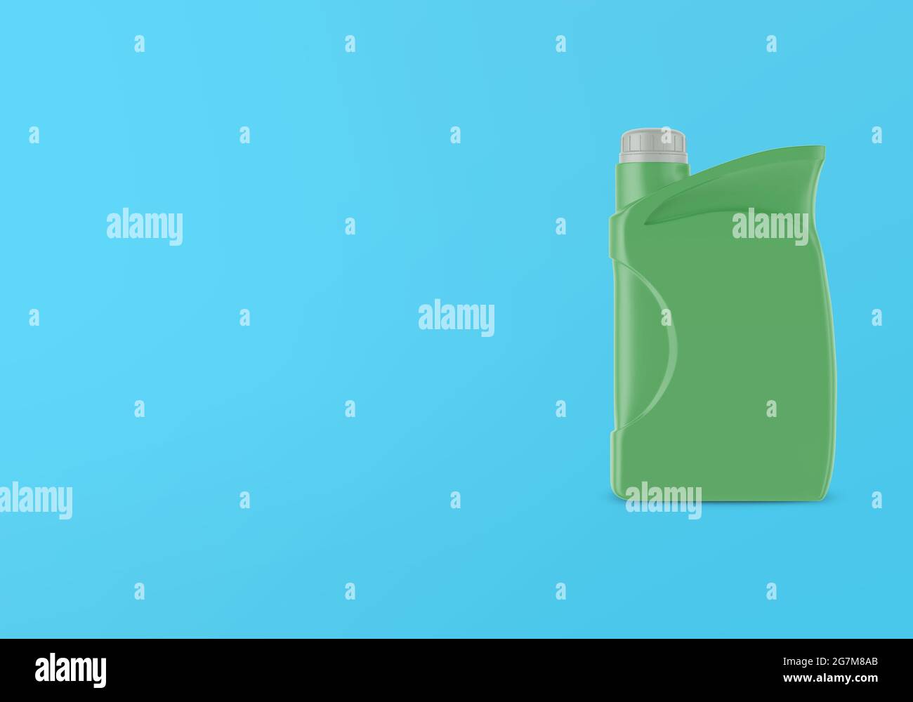 Oil Engine Plastic Bottle Packaging Isolated Stock Photo - Alamy