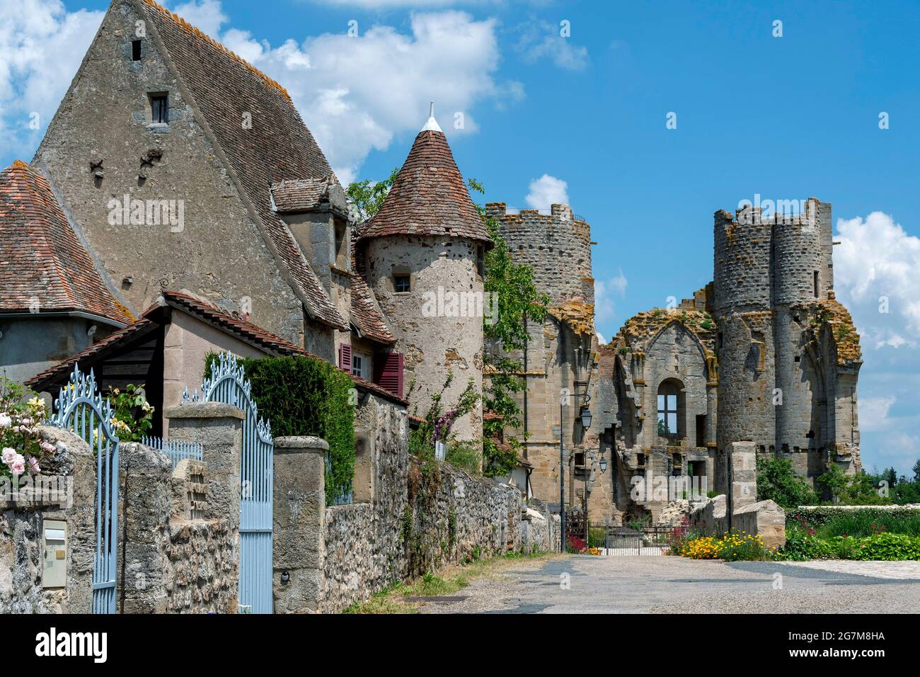 Bourbon l'Archambault labeled Small City of Character, view on the ...