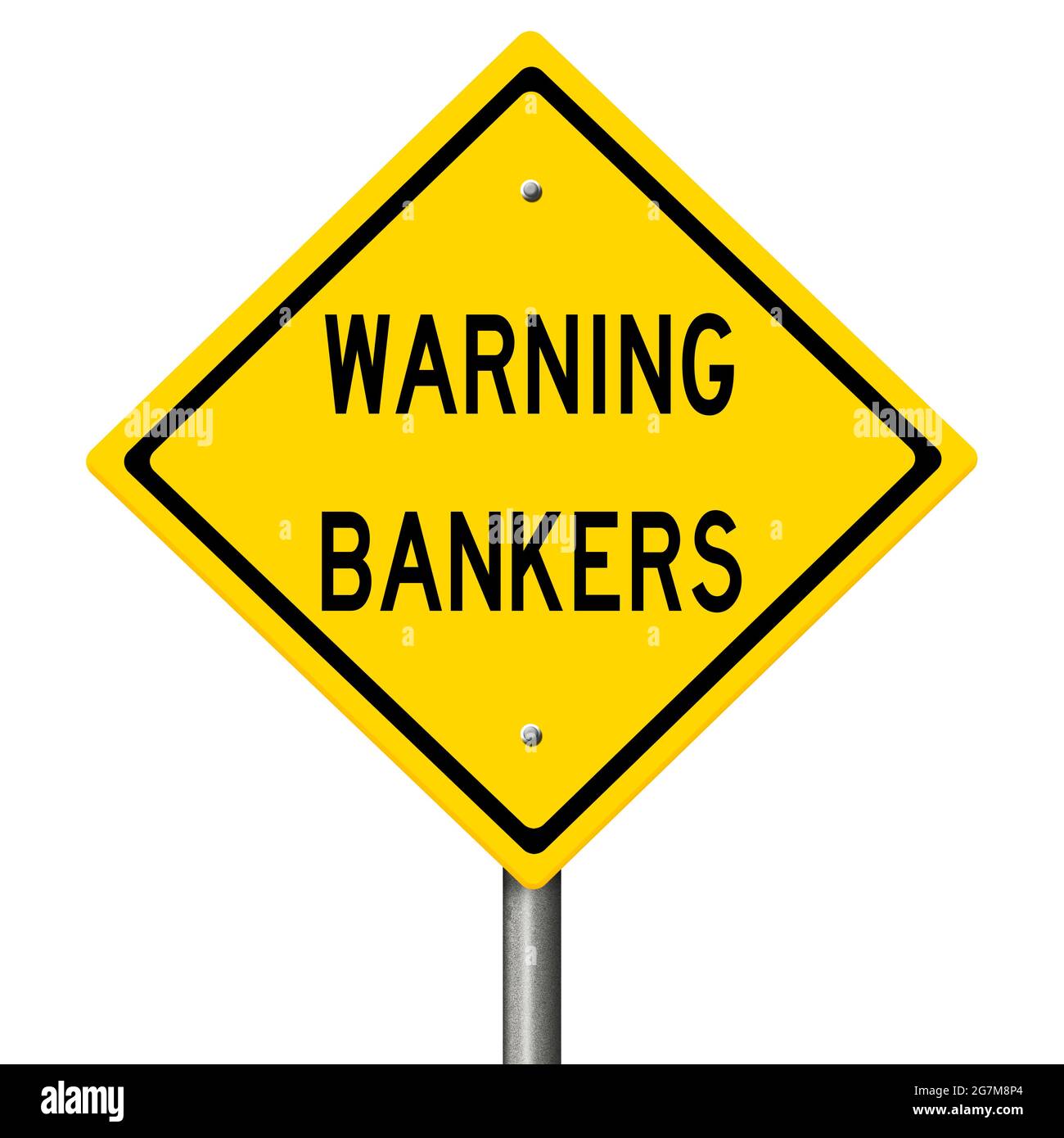 Warning banker hi-res stock photography and images - Alamy