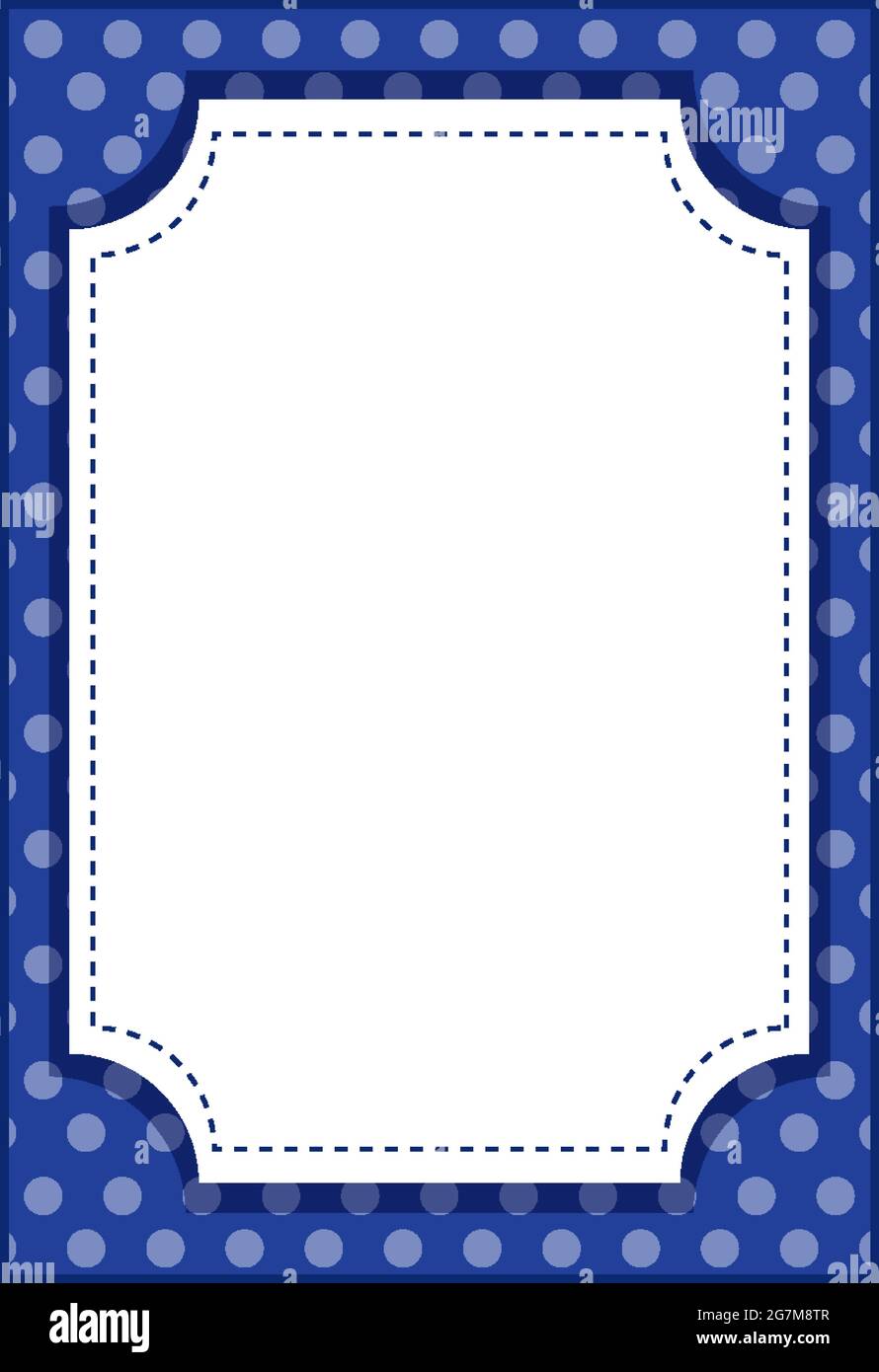 Octogon Vector Border Frame