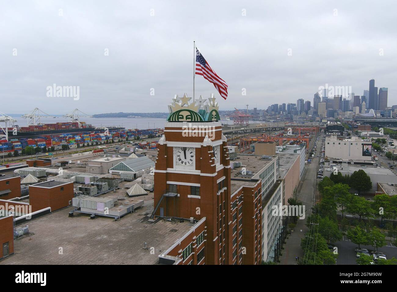 Starbucks headquarters hi-res stock photography and images - Alamy