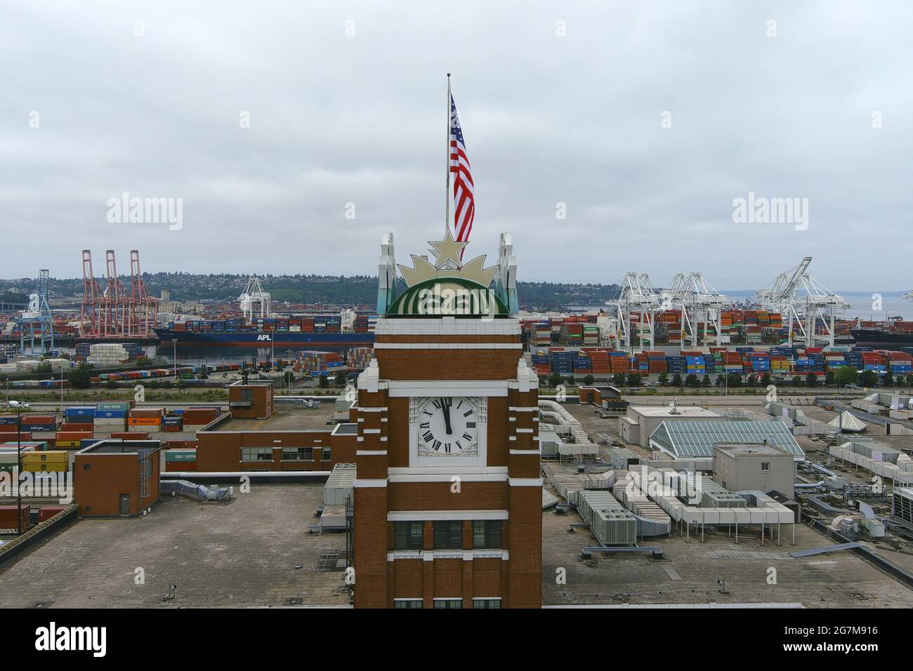 The Starbucks headquarters at Starbucks Center, Wednesday, July 14 ...