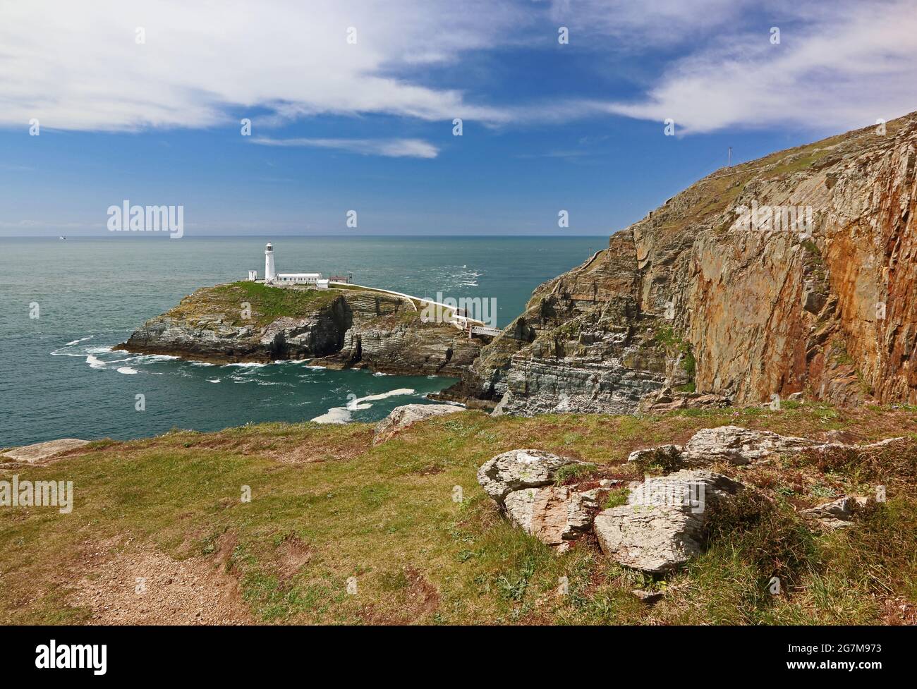 South Stack Lighthouse, Anglesey Stock Photo - Alamy