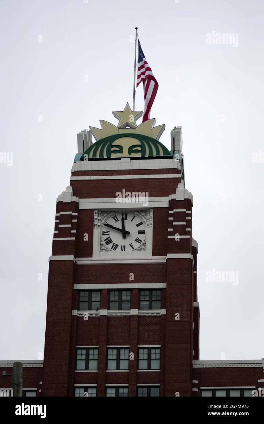 The Starbucks headquarters at Starbucks Center, Wednesday, July 14 ...