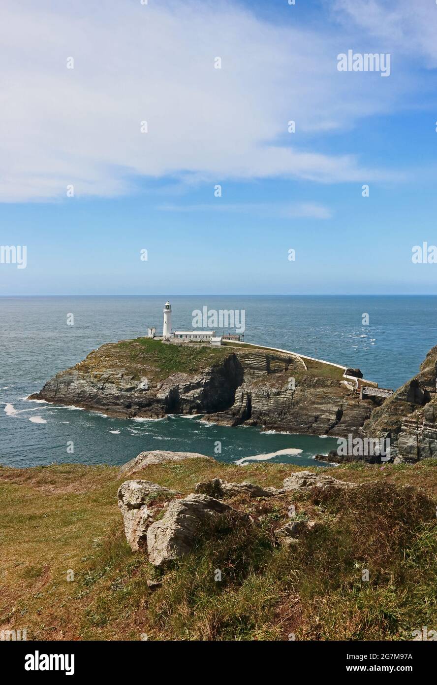 South Stack Lighthouse, Anglesey Stock Photo - Alamy