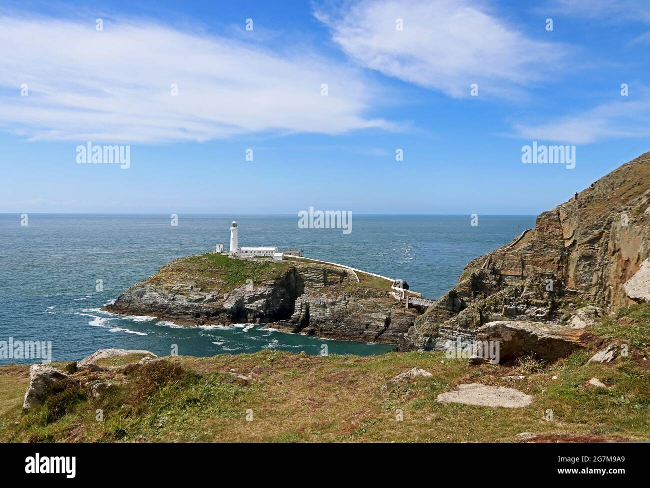 South Stack Lighthouse, Anglesey Stock Photo - Alamy