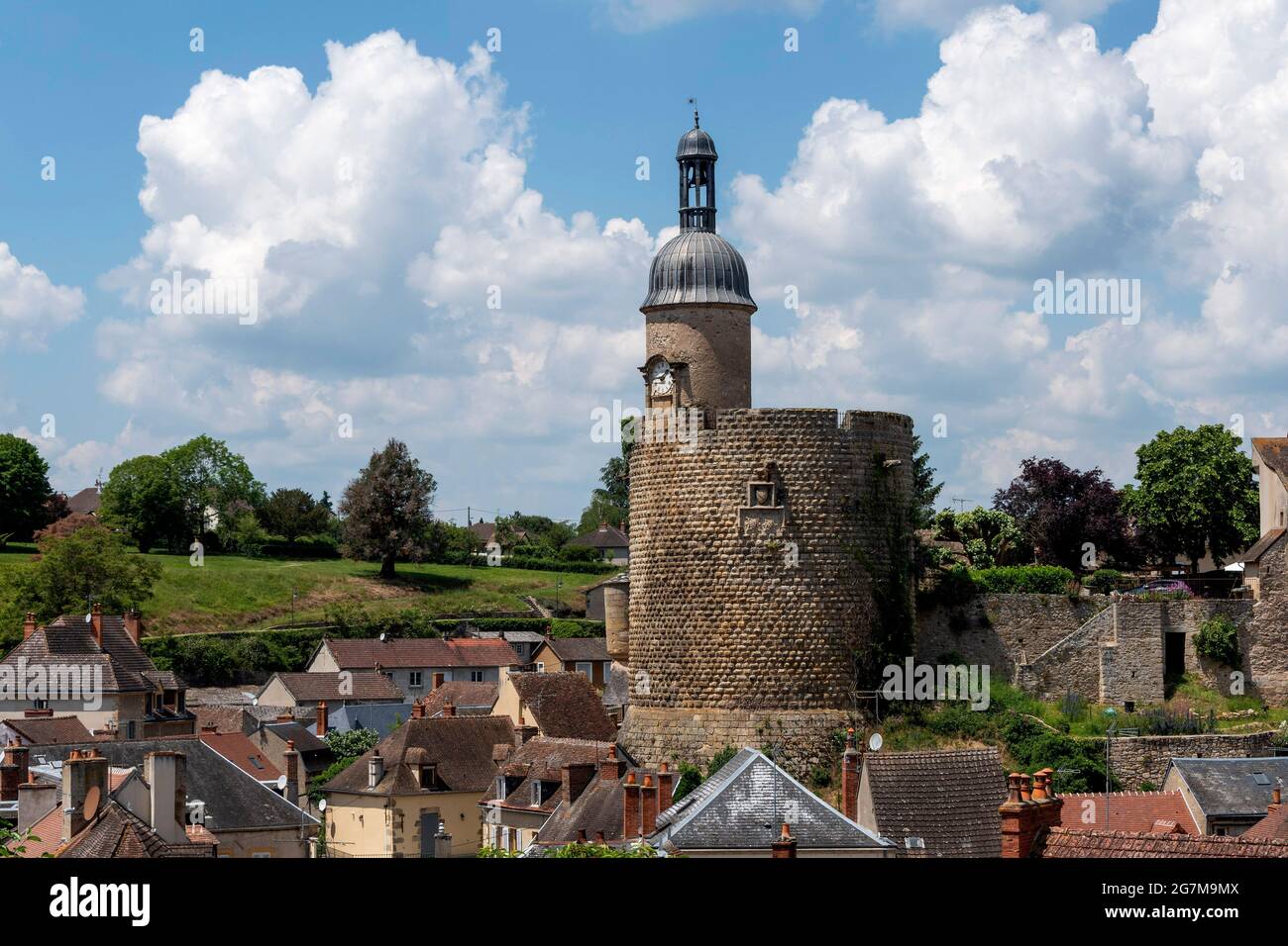 Bourbon l'Archambault labeled Small City of Character, view on the ...