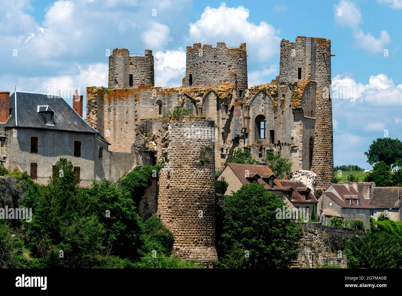 Bourbon l'Archambault labeled Small City of Character, view on the ...