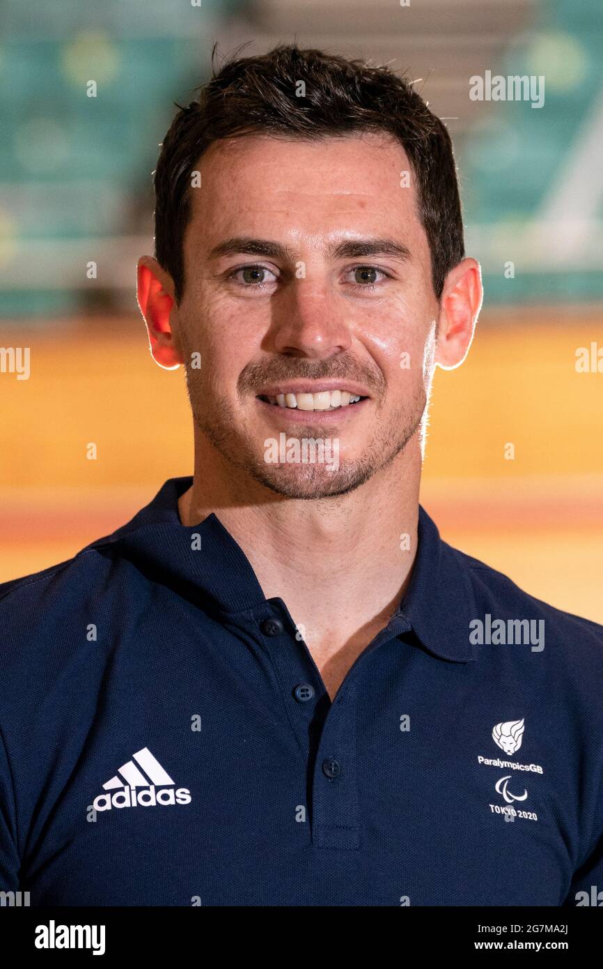 Jaco Van Gass during the British Paralympic Association kitting out for ...